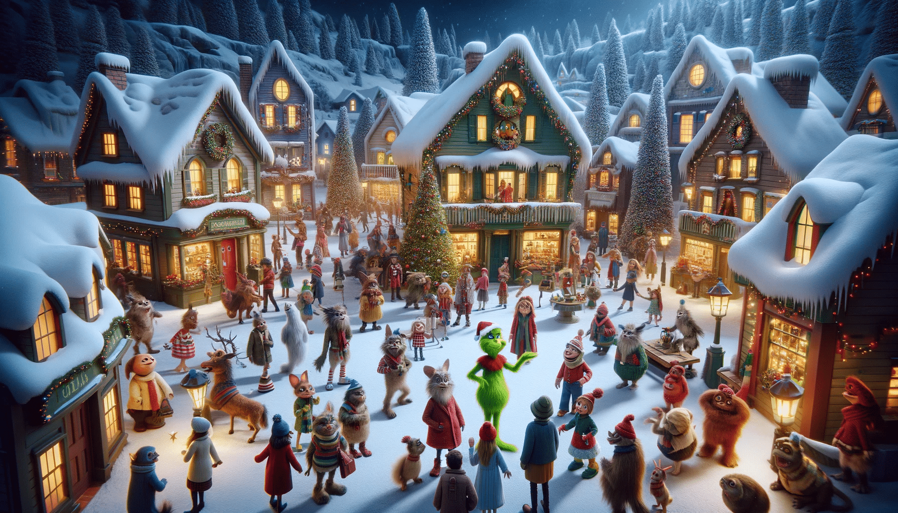 Meet The Grinch Stole Christmas Characters: Whos and Beyond ...